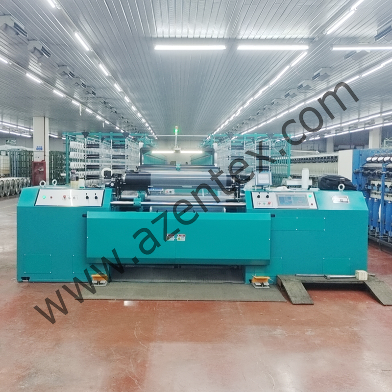 High Speed Double Beam Warping Machine for Warp Knitting Machine - A ...